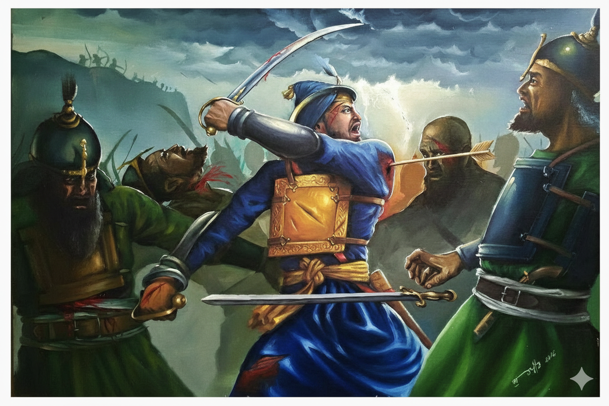 Battle of Chamkaur 1704 : Vadde Sahibzade Shaheedi